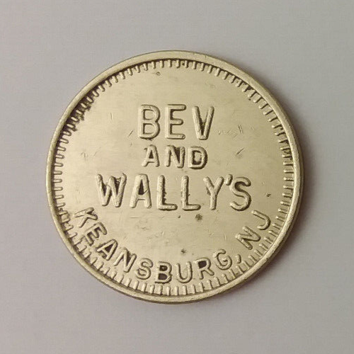 Bev & Wally's Keansburg, NJ 5 Points Prize Token 24mm | eBay