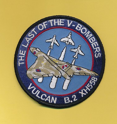 Vulcan B.2 XH558 embroidered patch (New) | eBay