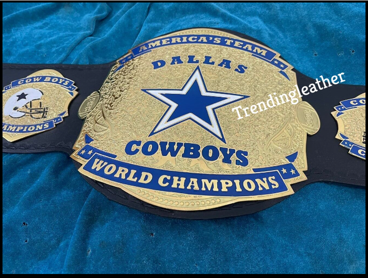 American Dallas cowboy Gold Plated world championships belts adult size ...