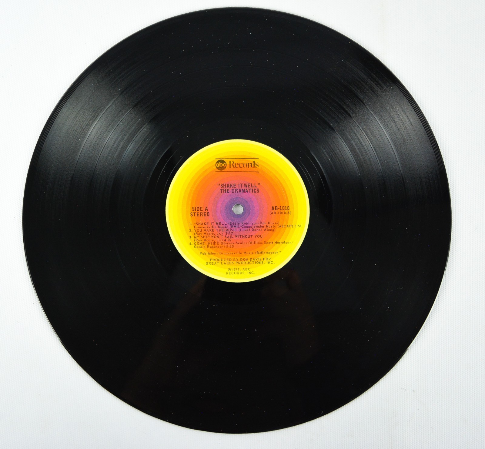 The Dramatics Shake It Well LP AB 1010 Stereo 1977 USA Soul Vinyl ...