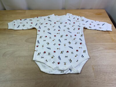 Baby Boy’s Garanimals LS Vintage/Retro Bodysuit Sz12 Mon Bug/ Insects ...