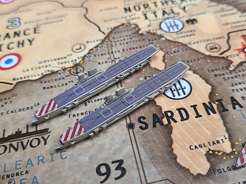 Axis and Allies Painted Pieces - ONE Aircraft Carrier Italy | eBay