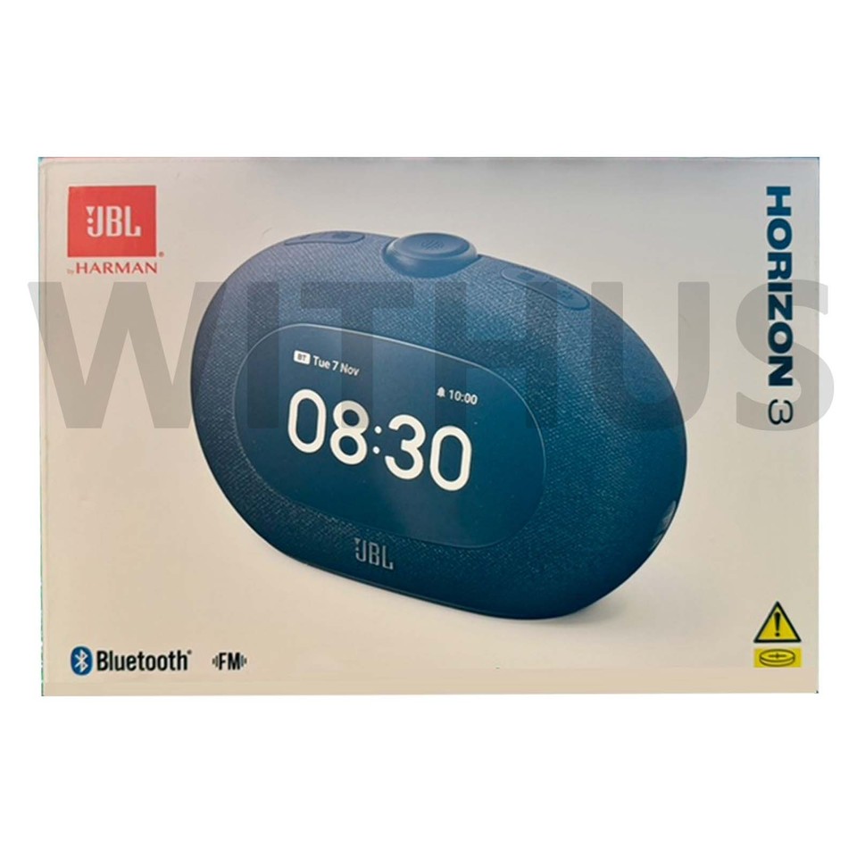 JBL HORIZON 3 Bluetooth FM Radio & Alarm Clock Speaker JBLHORIZON3BLKAS ...