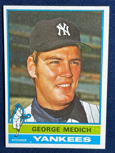 1976 TOPPS #146 GEORGE "DOC" MEDICH (NEW YORK YANKEES) BASEBALL CARD | eBay