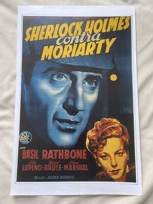 Sherlock Moriarty Poster
