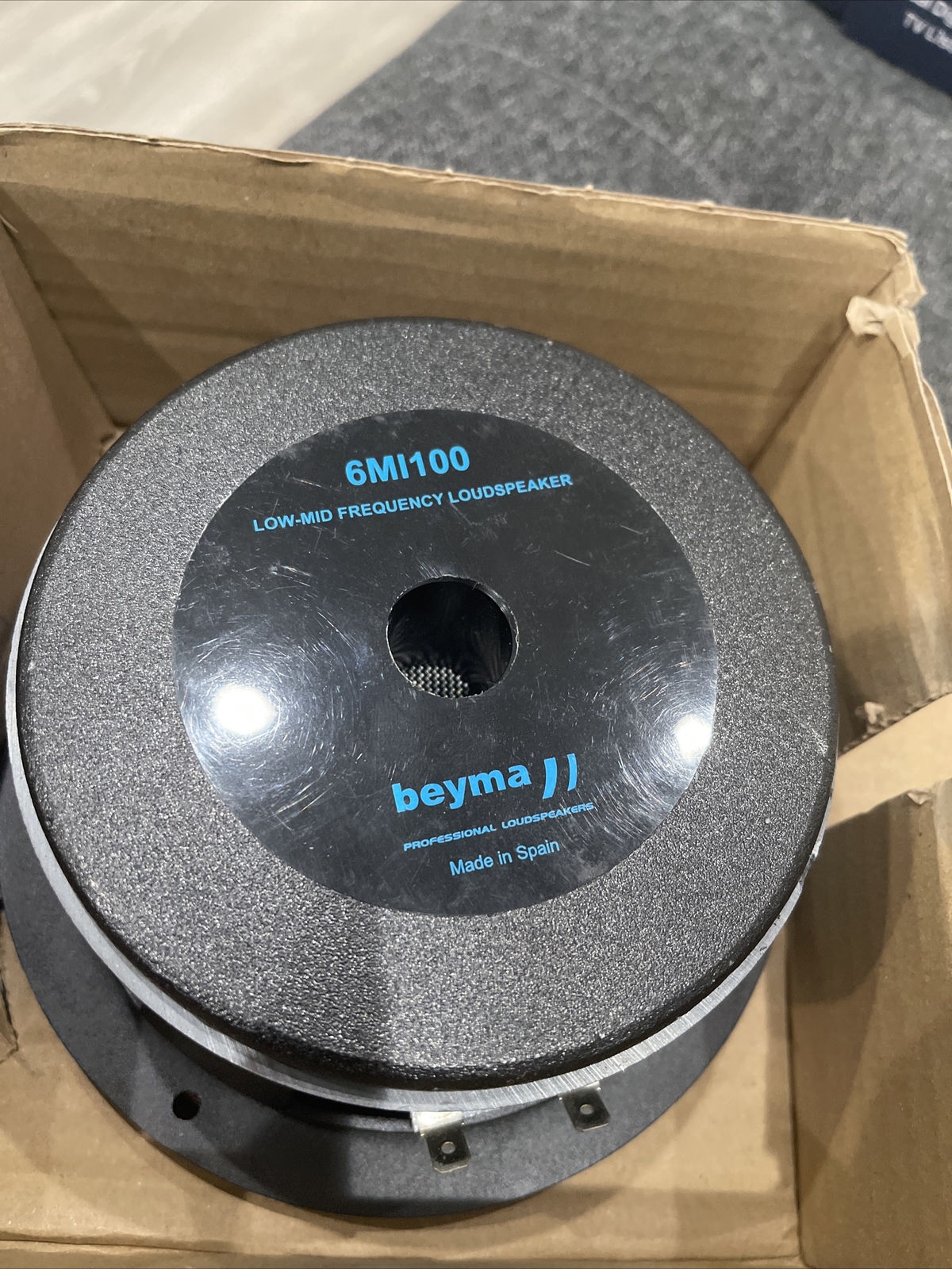 Beyma 6MI100 6.5" inch 250 W RMS High Output Low Mid Speaker OPENBOX ...