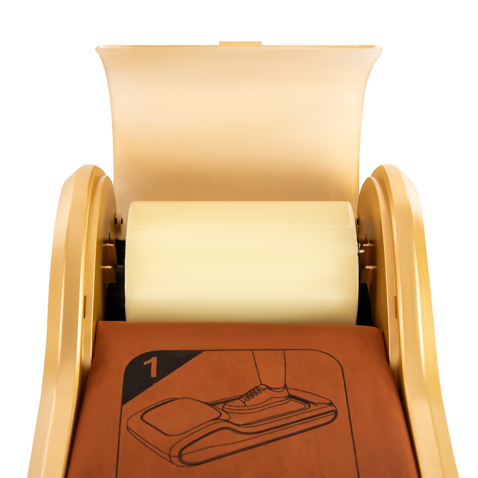 Shoe Film Machine Automatic Shoe Cover Dispenser Step-on 1 Roll of Film ...
