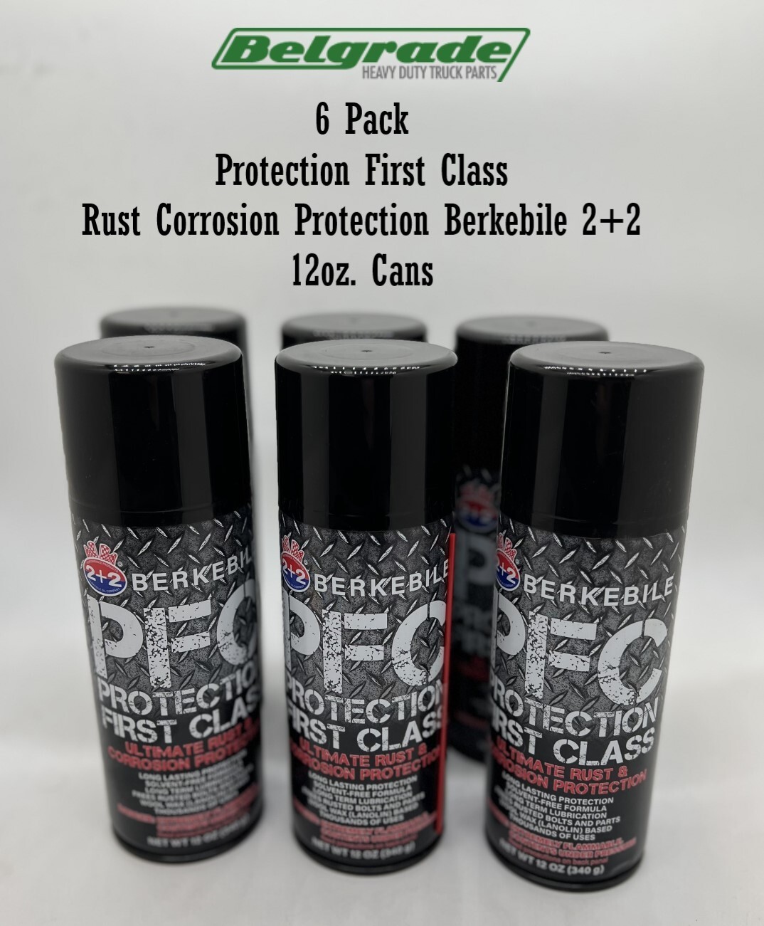 6 Pack of 12oz.Protection First Class Rust Corrosion Protection ...