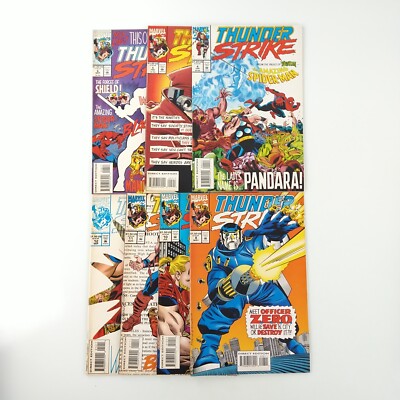 Thunderstrike #4 5 6 8 10 11 12 Lot Thor VF/NM (1994 Marvel Comics) | eBay