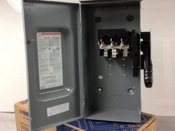 Square D HU363RB Rainproof Safety Switch Disconnector for sale online ...