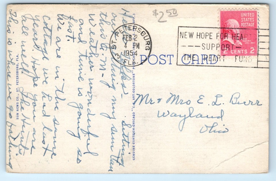 POSTCARD Blind Pass Bridge on Holiday Isles at Sunset Beach Florida ...