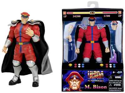 Street Fighter 6" M.Bison Action Figure JADA MARCH | eBay