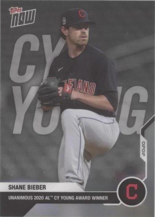 2020-21 Topps Now - Off-Season Shane Bieber #OS-31 /685 for sale online ...