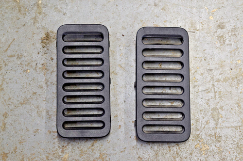 2003 2004 Land Rover Discovery 2 Rear Vent Cargo Trim Cover Panel Black ...