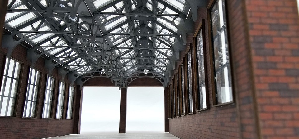 Modelux OO Gauge 'Derby' 2 Lane Engine Shed Kit | eBay UK