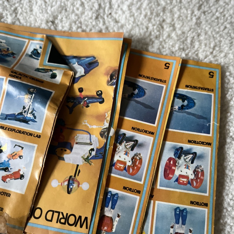 & Mego Micronaut Figure Catalogs Brochures Insert 70s + Broken/Random ...