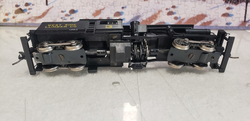 HO SCALE RIVAROSSI 2 TRUCK HEISLER WEST SIDE LUMBER #3 STEAM LOCOMOTIVE ...