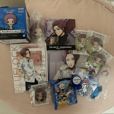 Blue Lock Itoshi Sae Collectible Set Mini Acrylic Stand Badges Figures ...
