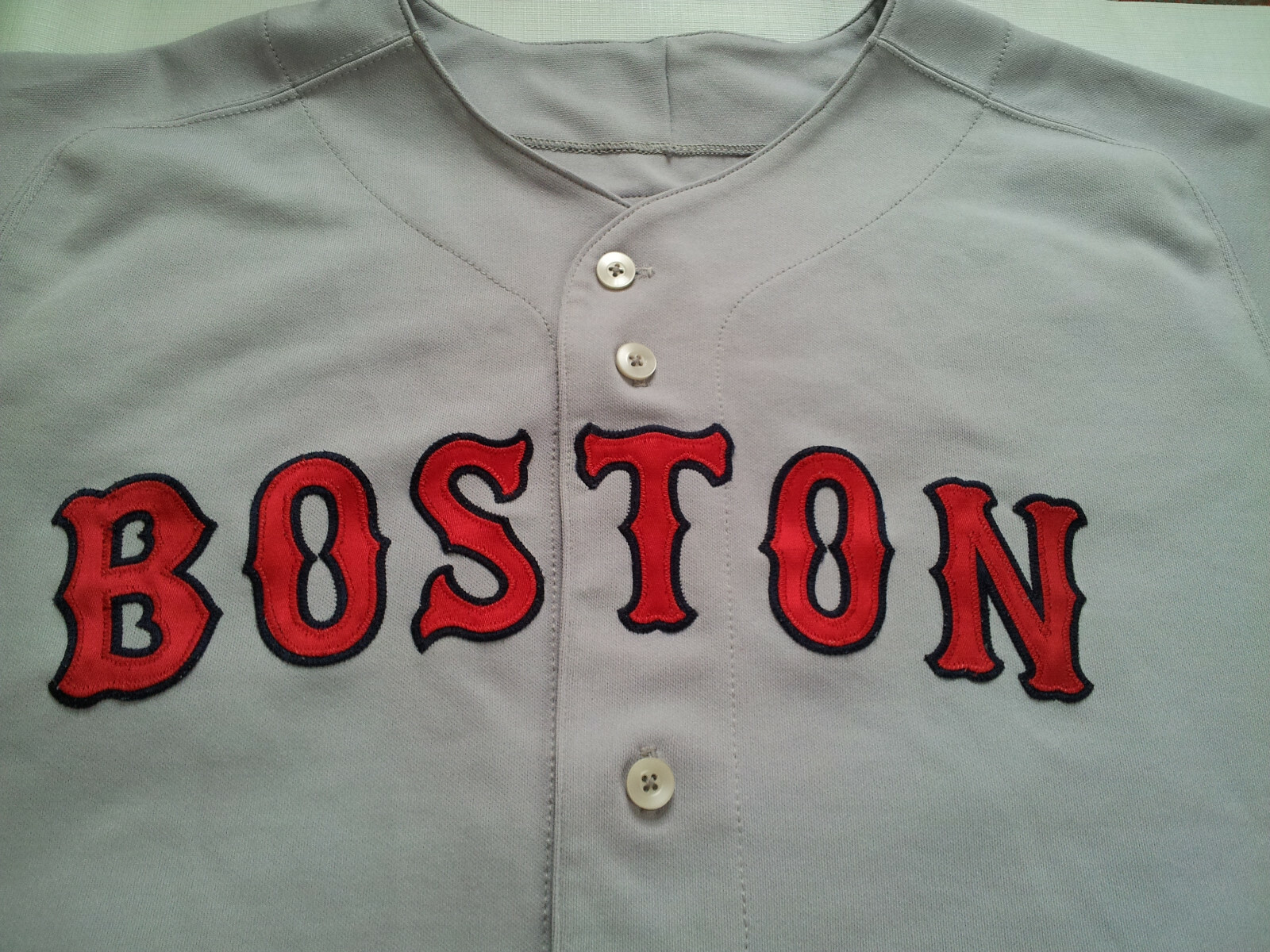 VINTAGE MADE IN USA MAJESTIC BOSTON RED SOX #58 JONATHAN PAPELBON ...