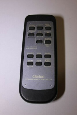 OEM CLARION TV VTR WIRELESS REMOTE CONTROL - TESTED WORKING | eBay