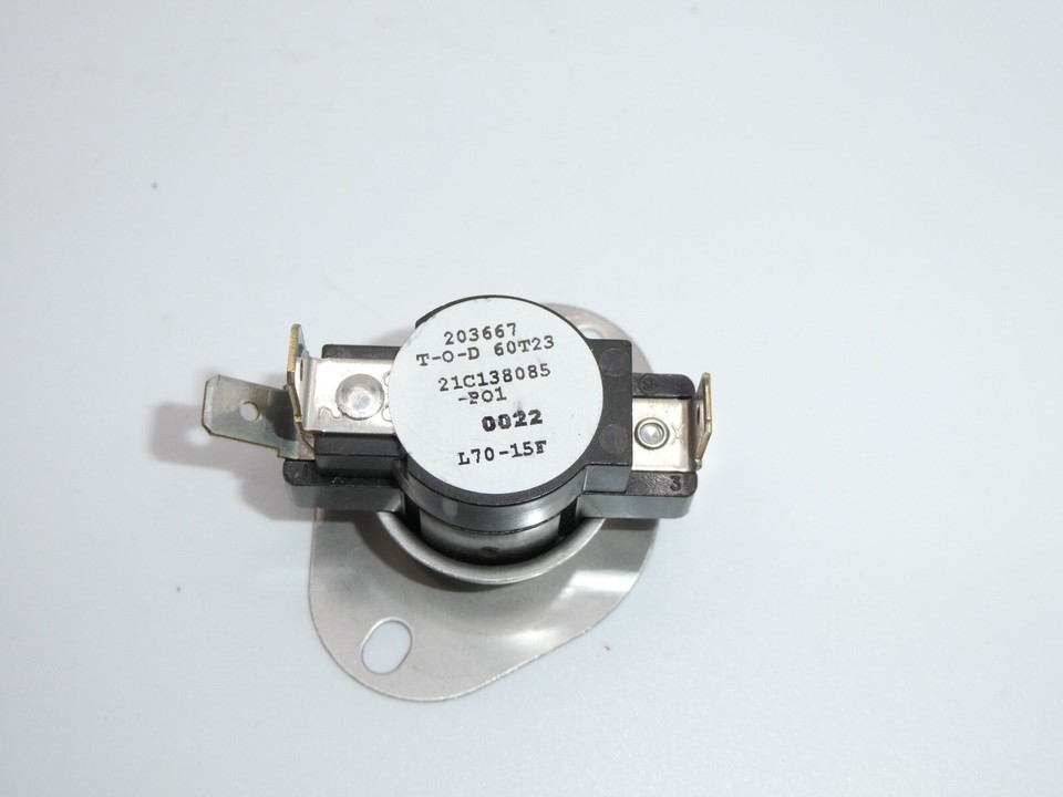 21C138085 - Trane OEM Furnace Replacement Limit Switch L70-15 "Lot of 2 ...