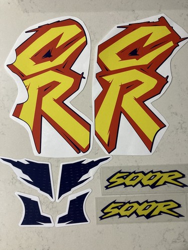 Honda CR500 1995 Full Decal Set / Sticker Kit /Graphics / Perforated ...