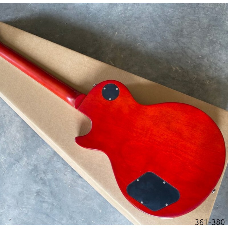 Nitro finish Honey Burst Electric Guitar w Stainless Steel frets w ball ...