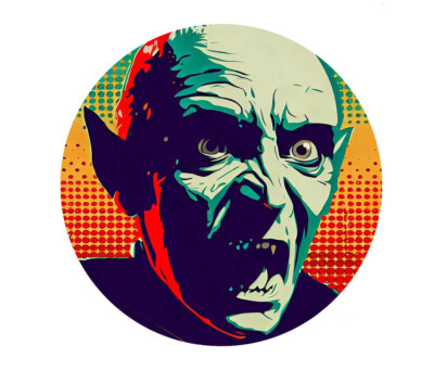 Nosferatu Demeter Dracula Vampire 3" Mirror Disneyland Universal ...