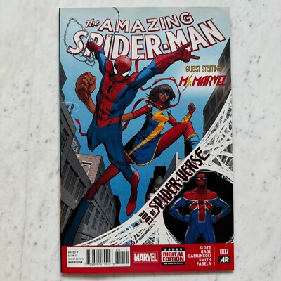 AMAZING SPIDER-MAN #7 NM 2014 1st Appearance Billy Braddock Spider ...