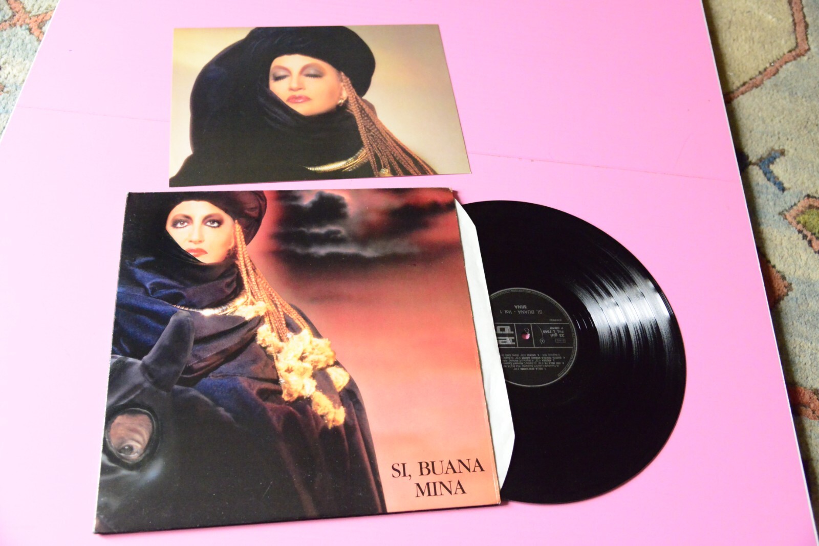 Mina 2LP Si Buana Original 1986 EX With Postcard | eBay