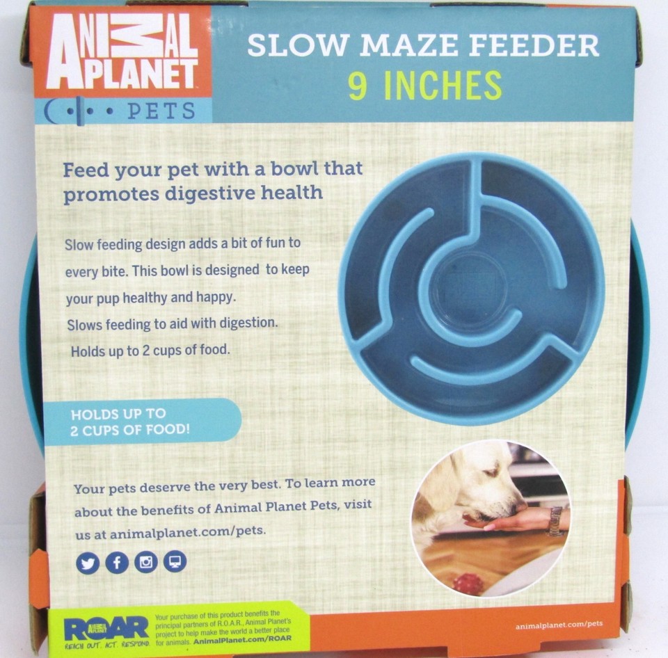 Animal Planet Pets, Slow Maze Feeder 9 Inches. | eBay