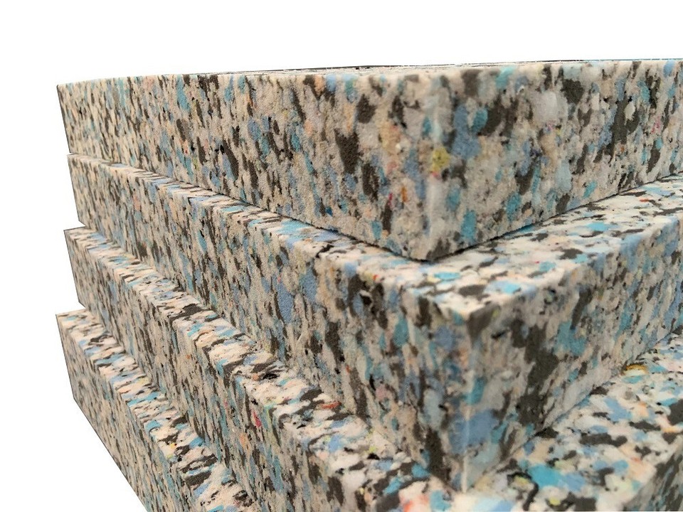 6LB - RECON CHIP FOAM CUT TO SIZE SUPER FIRM HEAVY DUTY HIGH DENSITY ...