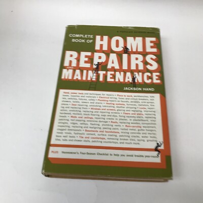 Hardcover: Complete book of Home Repairs and Maintenance (Popular ...