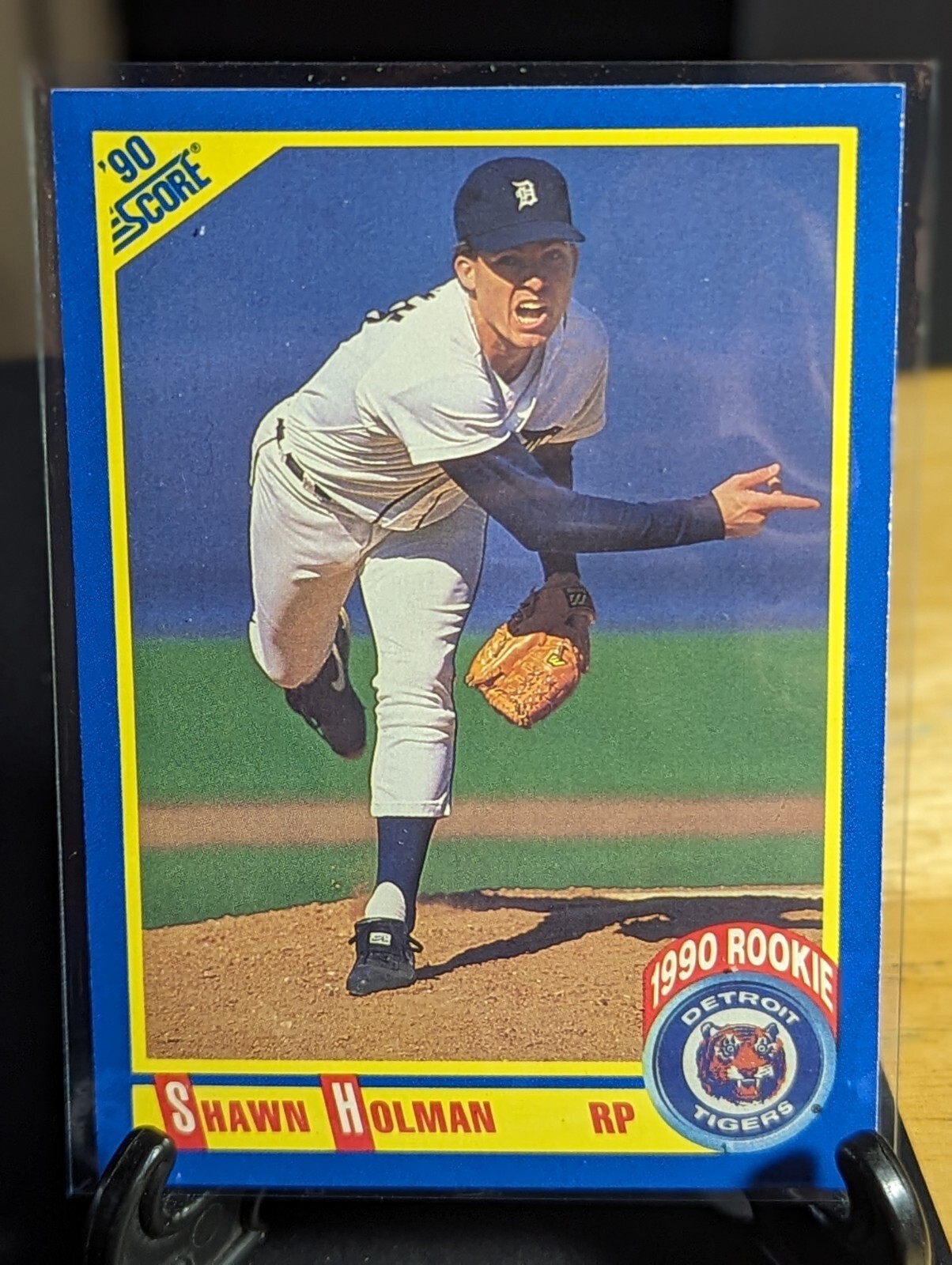1990 Score Baseball Card Shawn Holman Rookie Detroit Tigers #620 | eBay