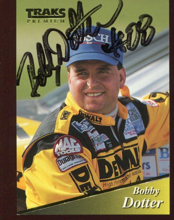 NASCAR driver BOBBY DOTTER autograph SIGNED 4658 | eBay