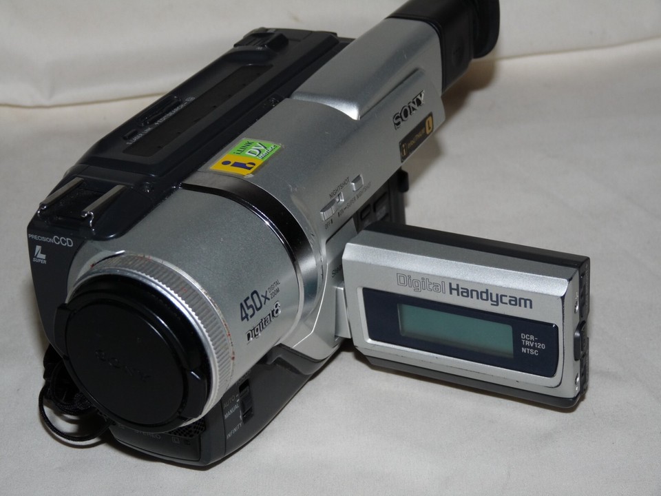 Sony DCR-TRV120 Digital8 HI8 8mm Video8 Camcorder VCR Player Video Transfer | eBay