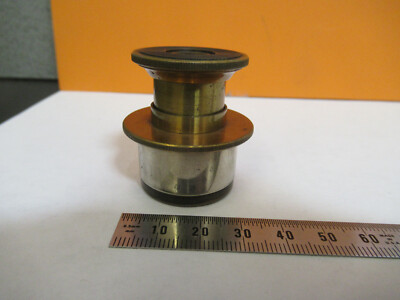ANTIQUE BRASS RARE GUNDLACH EYEPIECE MICROSCOPE PART OPTICS AS PICTURED ...