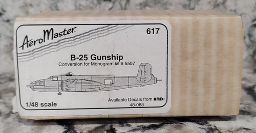 AEROMASTER B-25 GUNSHIP CONVERSION For Monogram #5507 1:48 SCALE | eBay