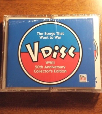 The Songs That Went To War V Disc WWII 50th Anniversary 2 Cassette ...