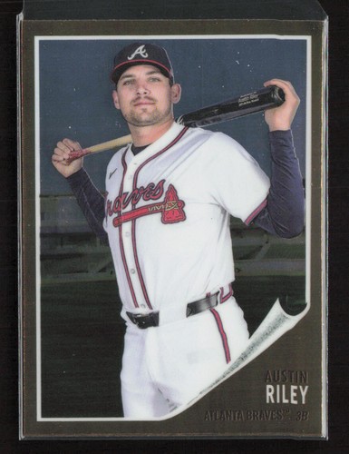 2024 Topps Chrome Lids x Mitchell & Ness #11 Austin Riley Atlanta ...