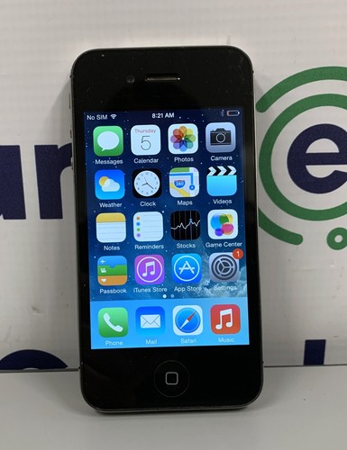 iPhone 4s A1387 8GB Black Unlocked | eBay