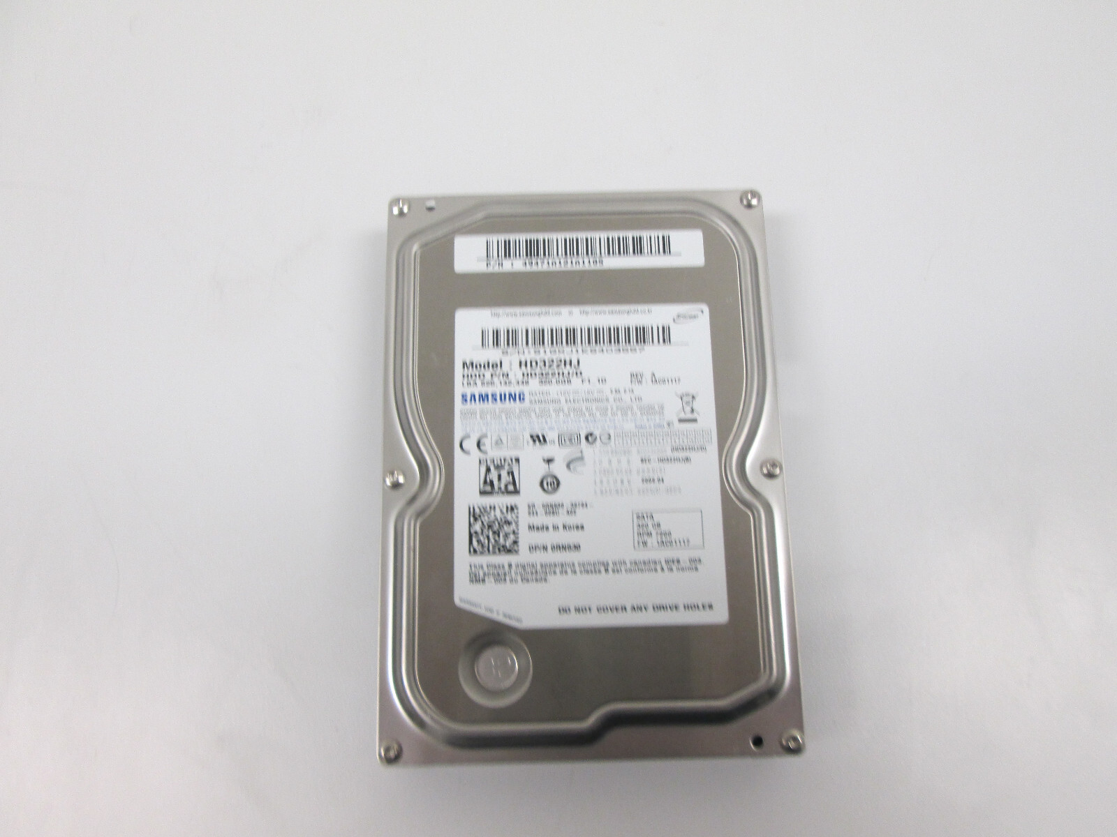 Samsung HD322HJ 320GB 3.5" SATA II (3.0Gb/s) Desktop Hard Drive (WIPED ...