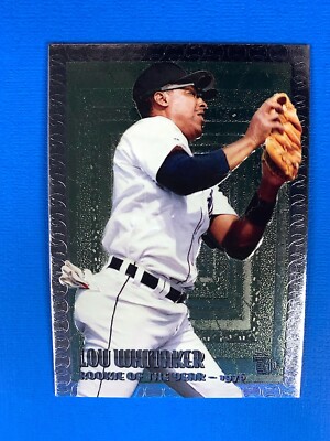 1995 Topps MB Embossed "Silver" Baseball Card - #97 Lou Whitaker | eBay