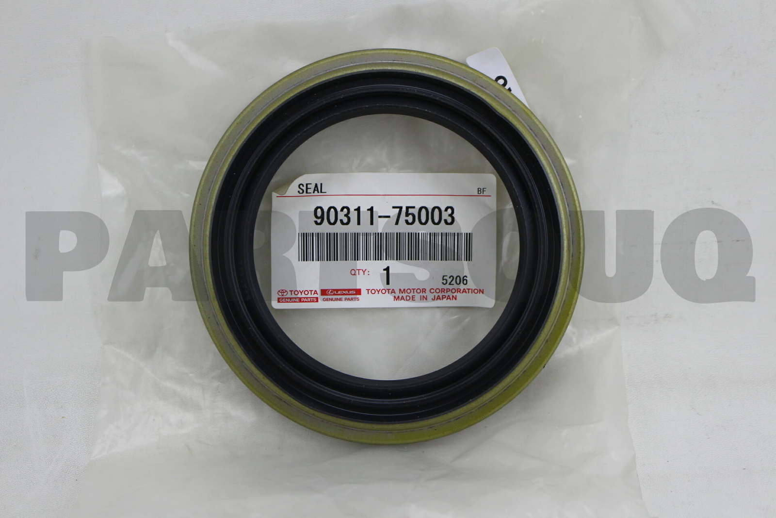 9031175003 Genuine Toyota SEAL, OIL (FOR REAR AXLE HUB), RH/LH 90311 ...