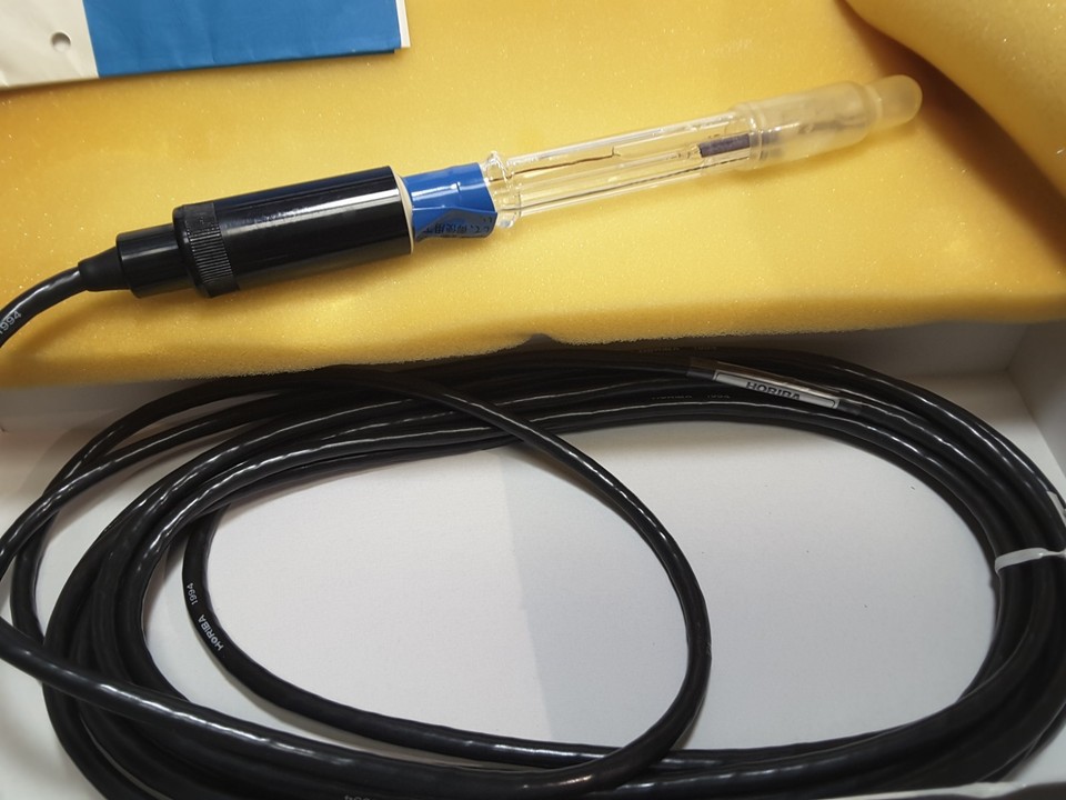6101-60B HORIBA COMBINATION PH ELECTRODE PROBE FF-5 SERIES FERMENTATION ...