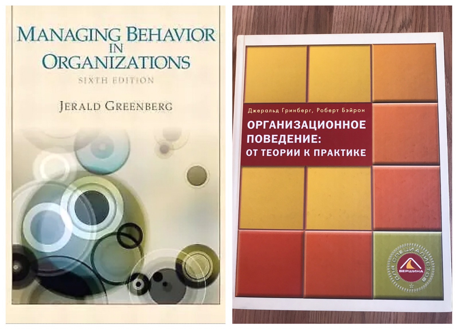 Managing Behavior in Organizations RU/организационное поведение ...
