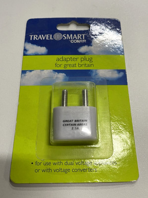Conair Travel Smart Great Britain Power Adapter Plug NW4C | eBay