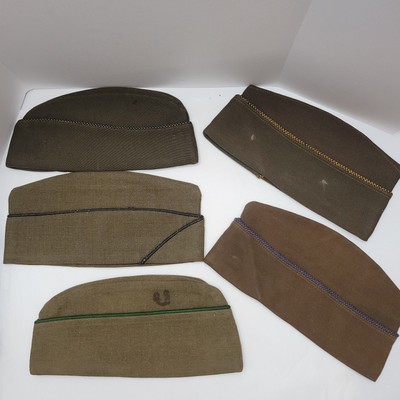 Vintage US Military Envelope Hats Lot Of 5 | eBay