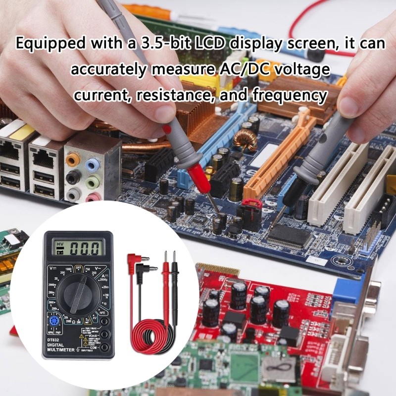 Professional Multifunction Tester Handheld Meter for Electronics Repair ...