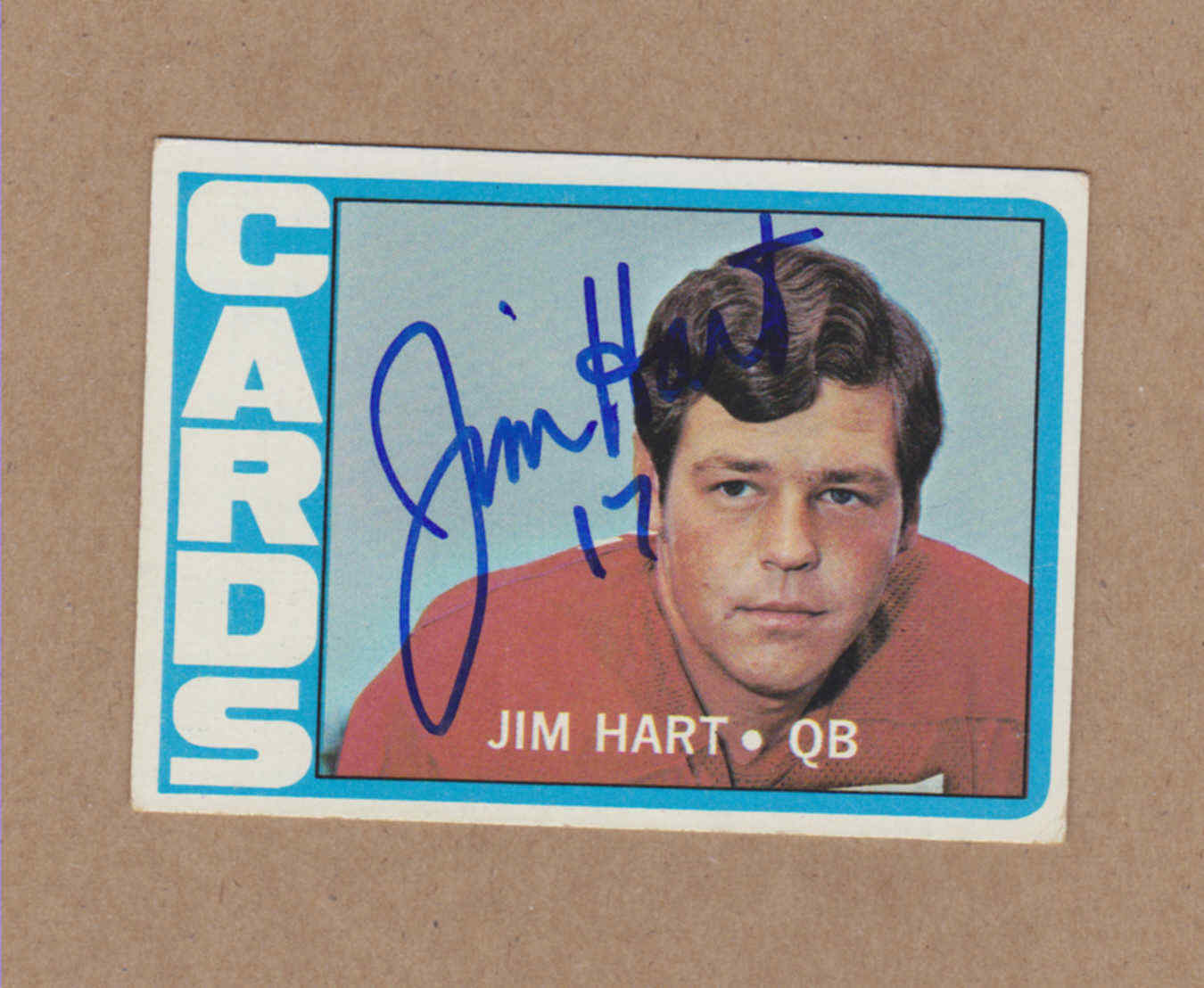 Jim Hart signed 1972 Topps card #88-St.Louis Cardinals | eBay